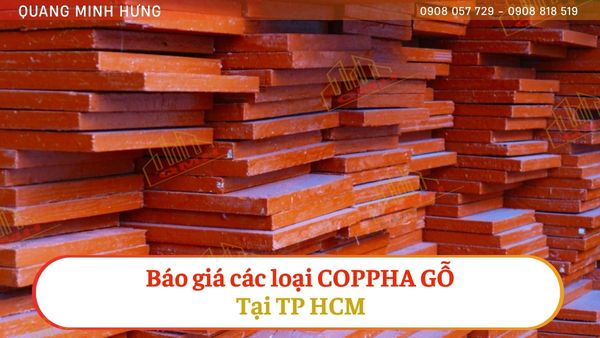 Báo Giá Các Loại Coppha Gỗ TPHCM - Quang Minh Hưng Co.,Ltd