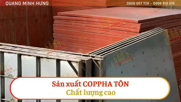 Sản Xuất Coppha Tôn Chất Lượng Cao - Quang Minh Hưng Co.,Ltd